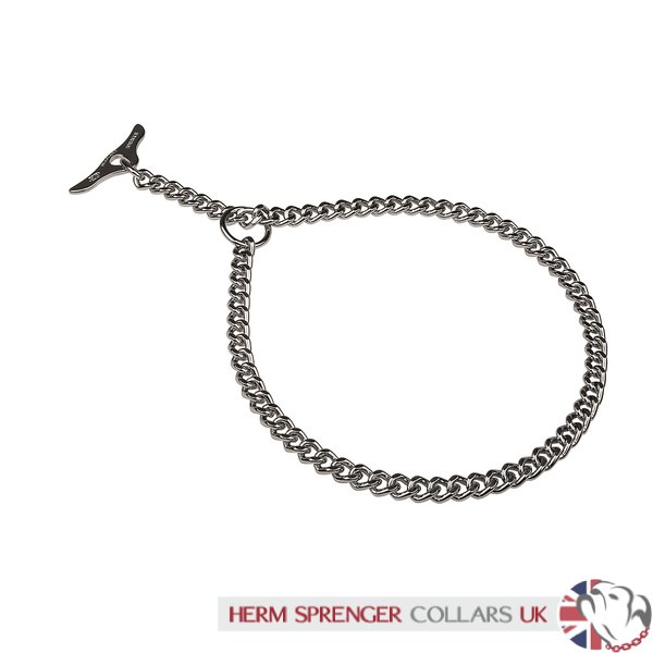 Buy Herm Sprenger Dog Choke Chain with Toggle, 3 mm - £19.99